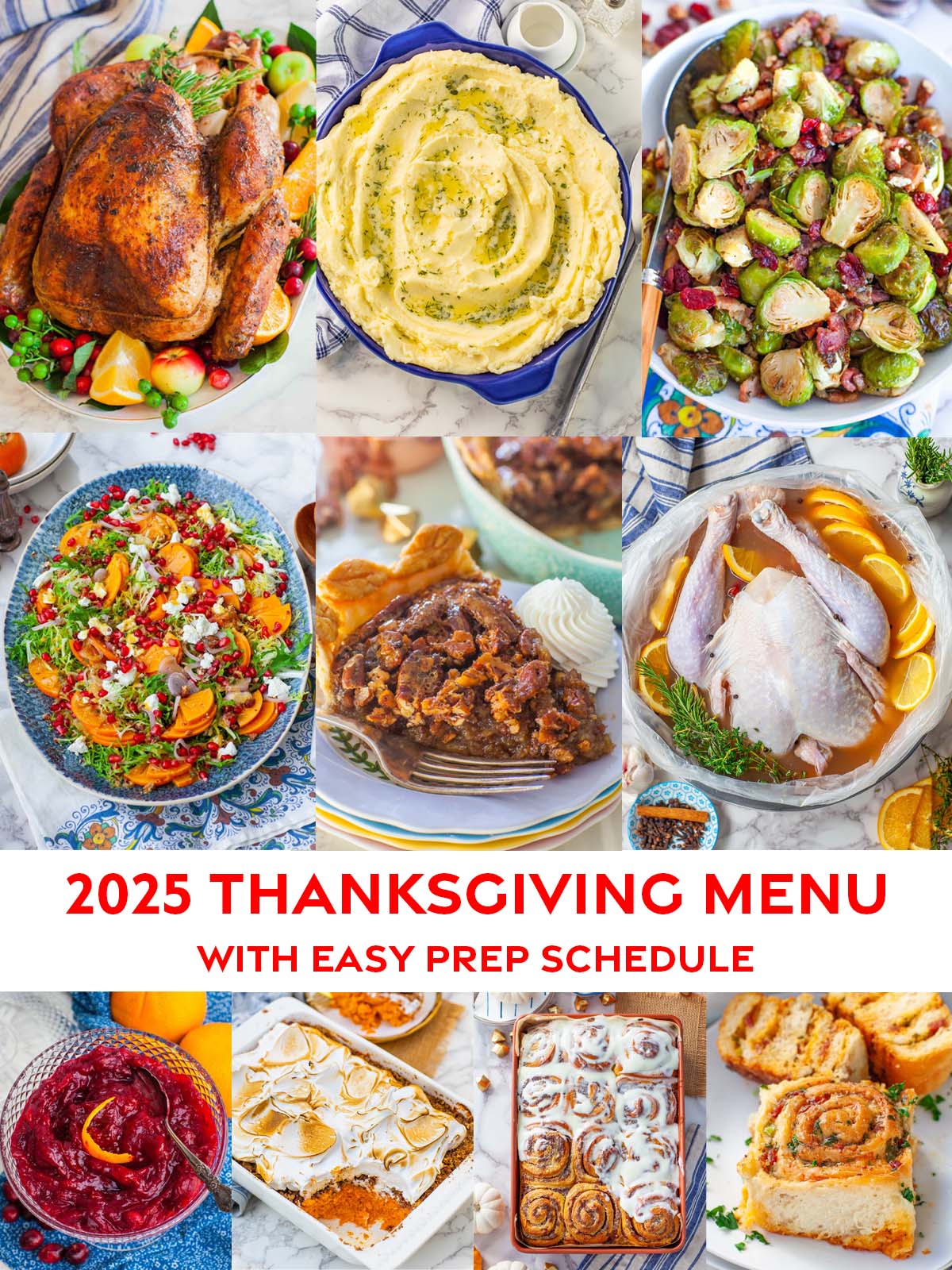 My 2025 Thanksgiving Menu (with schedule!) - Tatyanas Everyday Food